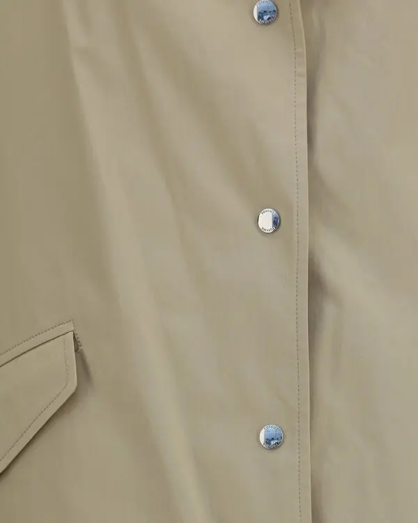 TOTEME Oversized Cotton Trench Coat - Beige
