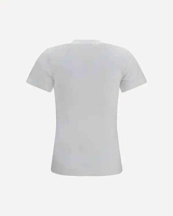 TOTEME V-neck Cotton Jersey T-shirt - White