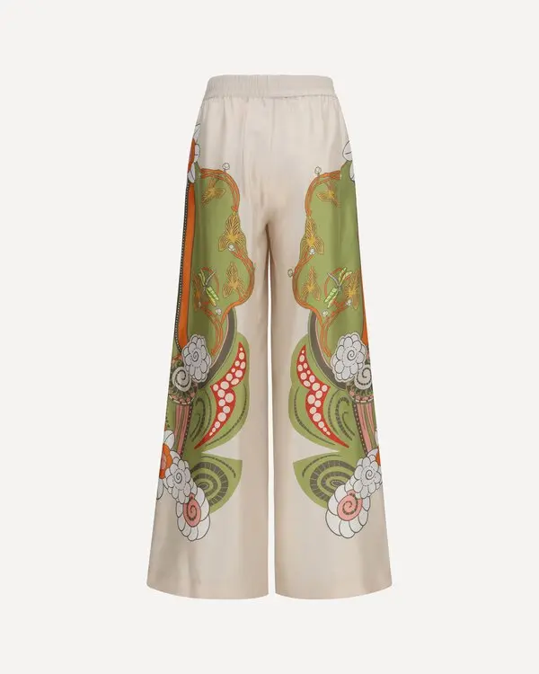 La DoubleJ Printed Ilk Palazzo Pant