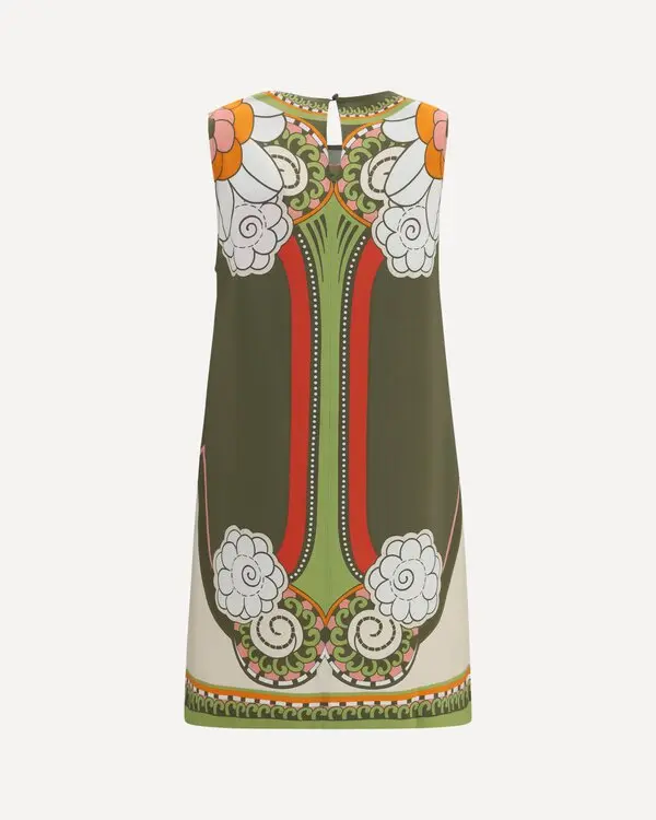 La DoubleJ Ambrosia Printed Satin Dress