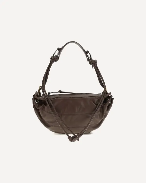 Isabel Marant Étoile Maia Shoulder Bag In Lambskin - Brown