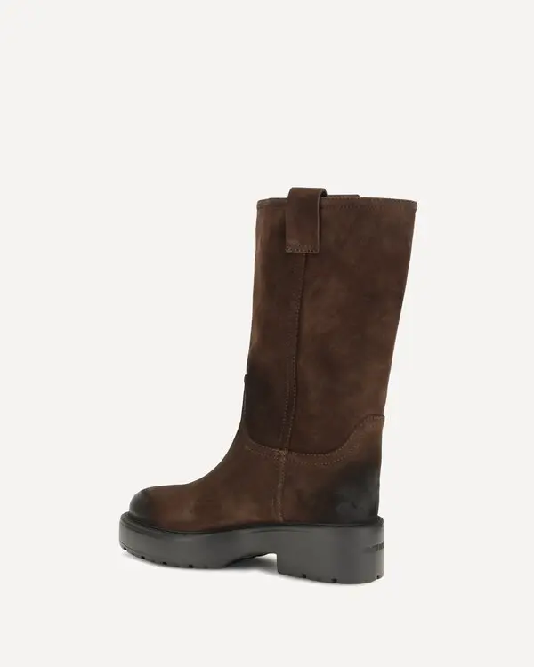 Miu Miu Suede Leather Boots