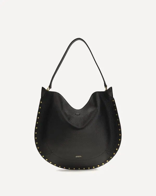 Isabel Marant Étoile Oskan Hobo Shoulder Bag - Black