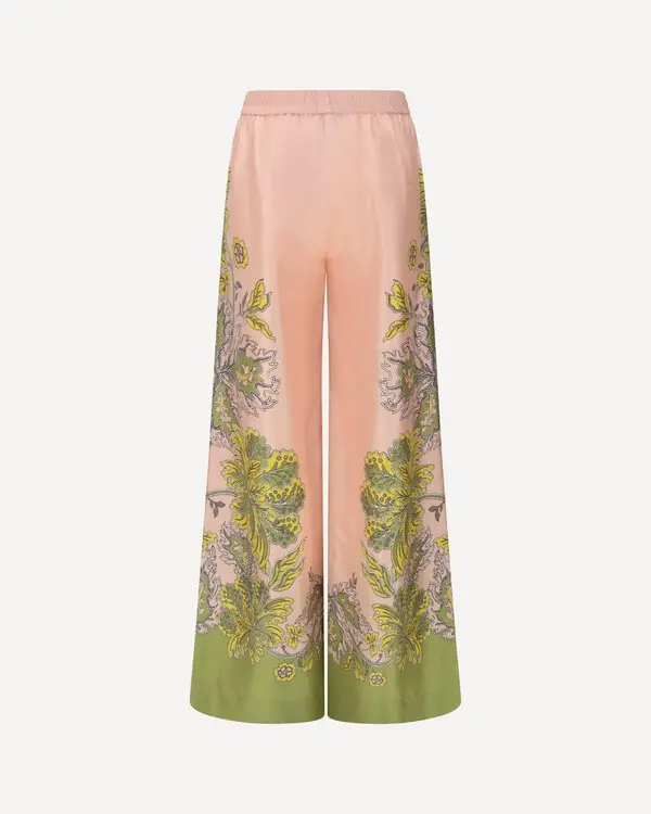 La DoubleJ Printed Ilk Twill Pant