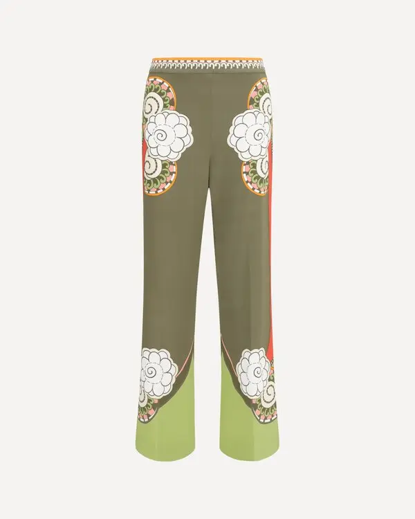 La DoubleJ Straight-leg Ambrosia Print Pants