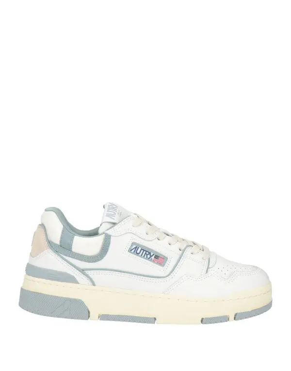 AUTRY Leather And Textile Fiber Low-top Sneakers - White