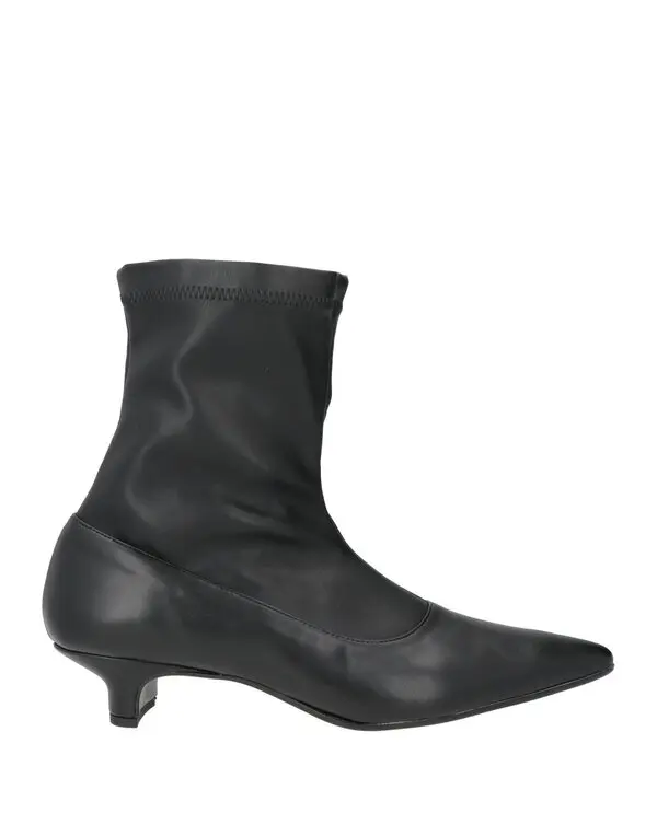 NILA & NILA Sock Ankle Boots With Geometric Heel