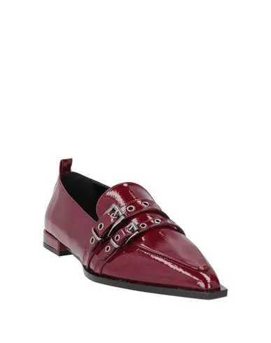 NILA & NILA Loafers Burgundy Size Leather