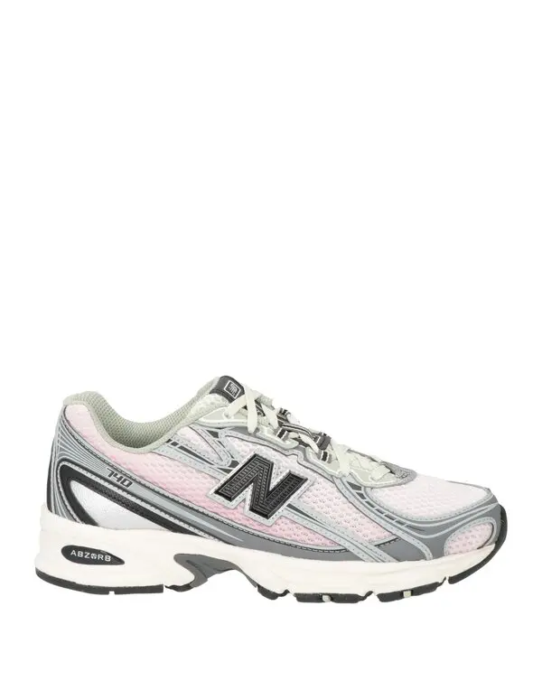 NEW BALANCE Light Textile And Leather Low-top Sneakers - Pink