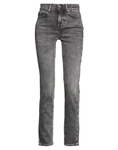 7 For All Mankind Jeans Size Cotton, Lyocell, Elastomultiester, Elastane - Black
