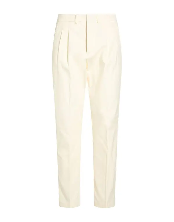Paul & Shark Cotton Virgin Wool Elastane Chino Pants - White