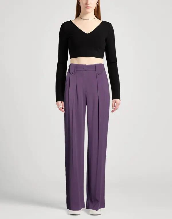 MANILA GRACE Pants Size Viscose, Elastane
