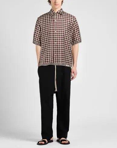 Amiri Shirt Chocolate Size Silk