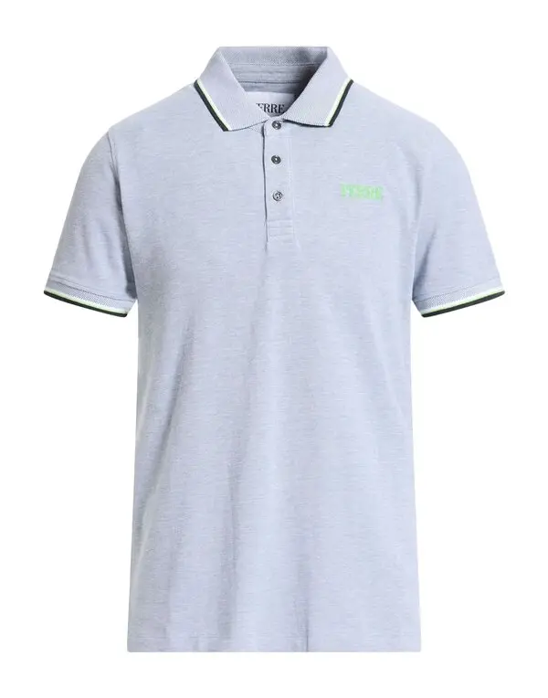 FERRE' MILANO Polo Shirt Slate Size Cotton
