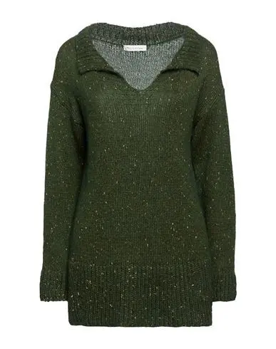 MANILA GRACE Sweater Military Size Acrylic, Polyamide, Mohair Wool, Polyester - Green