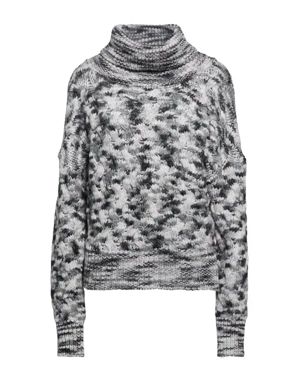 MANILA GRACE Turtleneck Light Size Wool, Polyamide