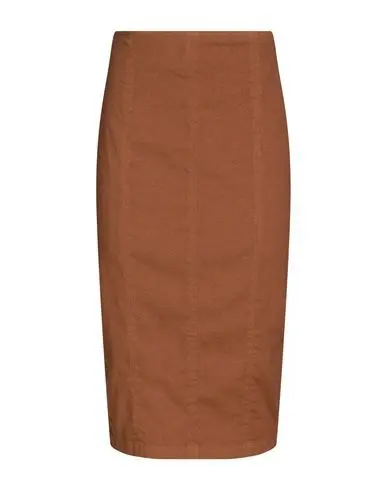 120% Lino Midi Skirt
