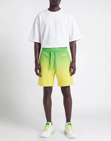 Moschino Shorts & Bermuda Shorts Lime Size Cotton, Elastane