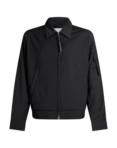 SPIEWAK Harrington Jacket In Polyester, Wool, And Polyurethane - Black