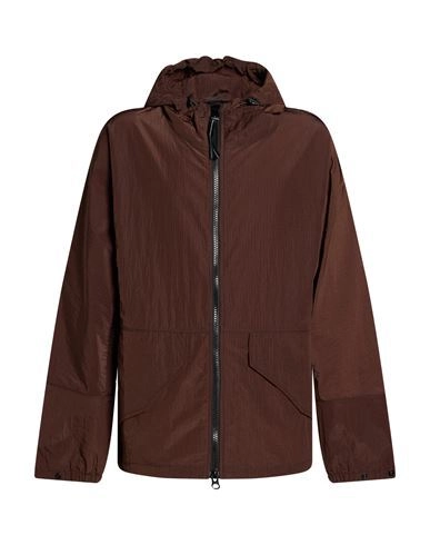 SPIEWAK Sky Nylon Hooded Raincoat - Brown
