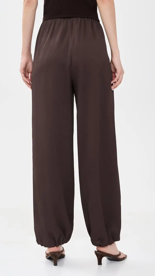 Vince Plisse Crinkle Balloon Pants
