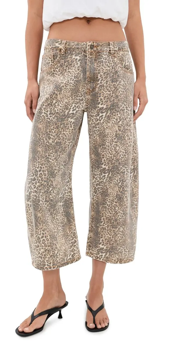 Lioness Horseshoe Cropped Jeans