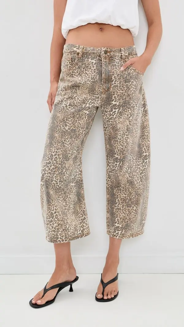 Lioness Horseshoe Cropped Jeans