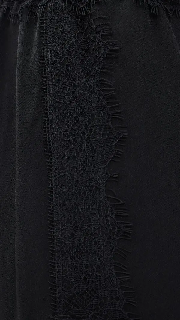 Vince Lace Trim Pull On Trousers