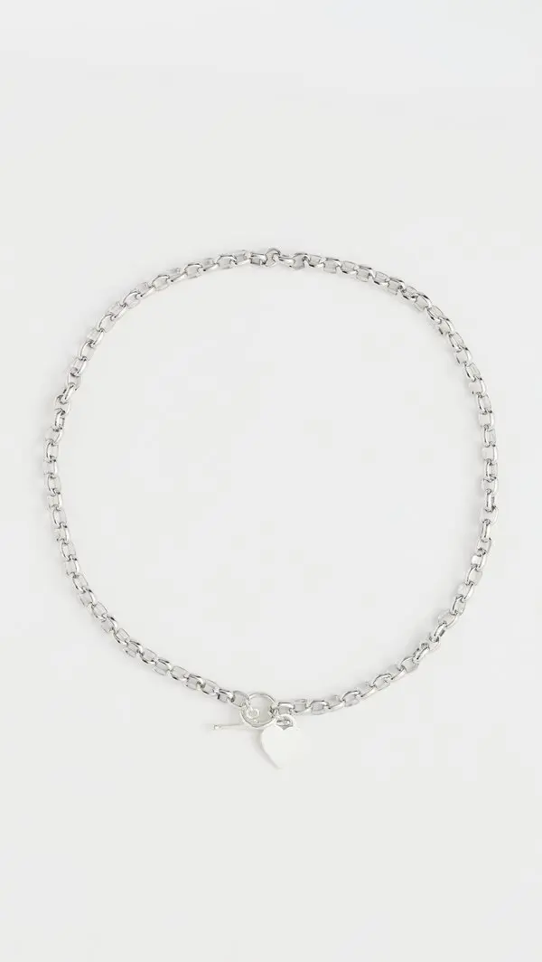 Shashi Heart Charm Necklace