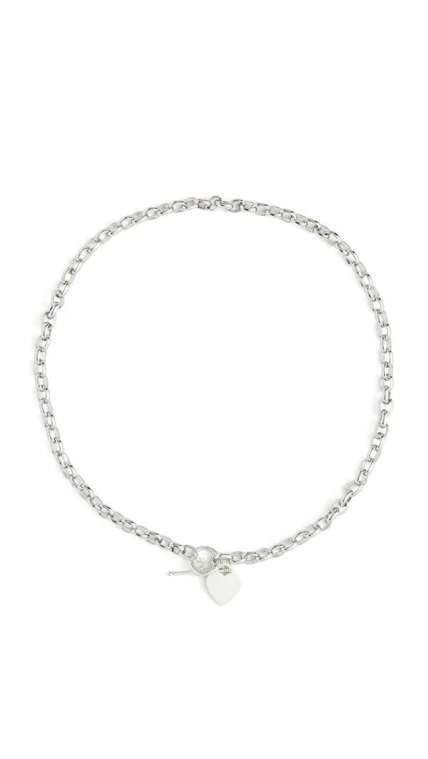 Shashi Heart Charm Necklace