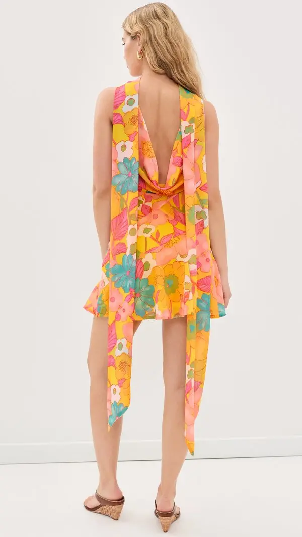 NEVER FULLY DRESSED Sophie Floral Mini Dress