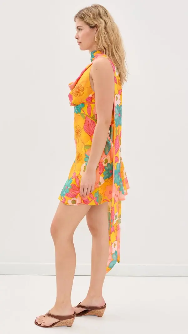 NEVER FULLY DRESSED Sophie Floral Mini Dress