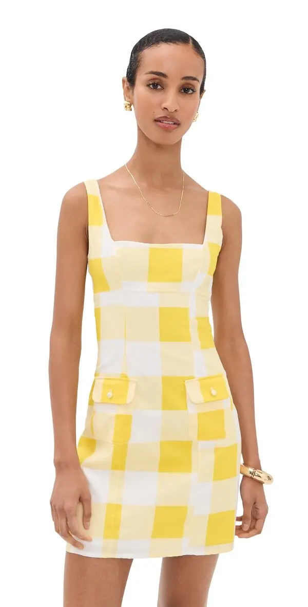 Peixoto Margot Mini Dress - Sunny Gingham