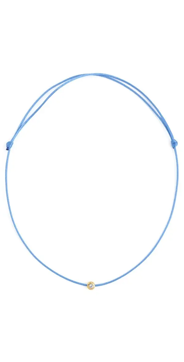 DEVE Mini Brise Soleil Necklace - Blue