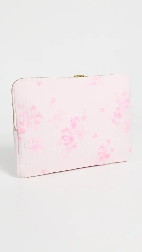 LoveShackFancy Bow Detail Laptop Sleeve