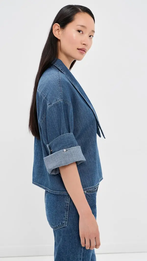 TWP Tie On Button Down Shirt