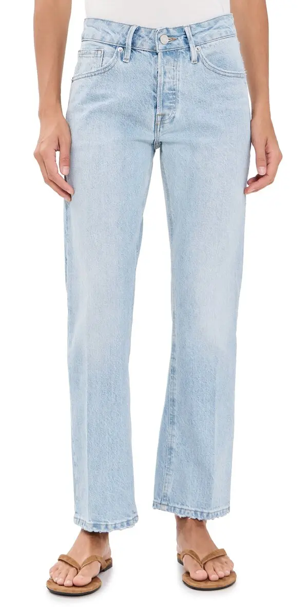 Good American Vintage Straight Ankle Jeans