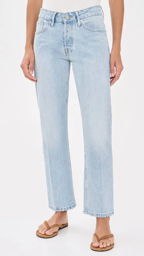 Good American Vintage Straight Ankle Jeans