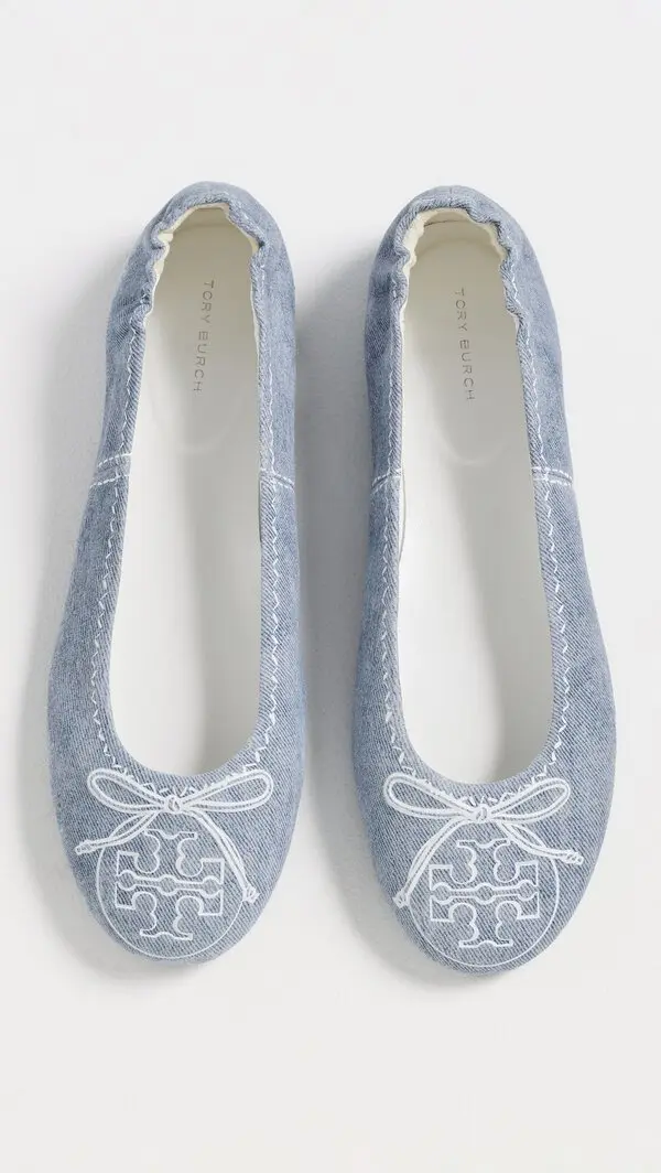 Tory Burch Reva Travel Ballet Flats