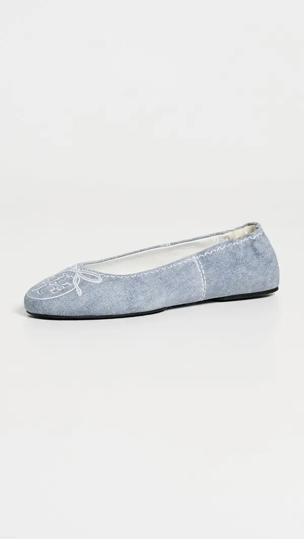 Tory Burch Reva Travel Ballet Flats