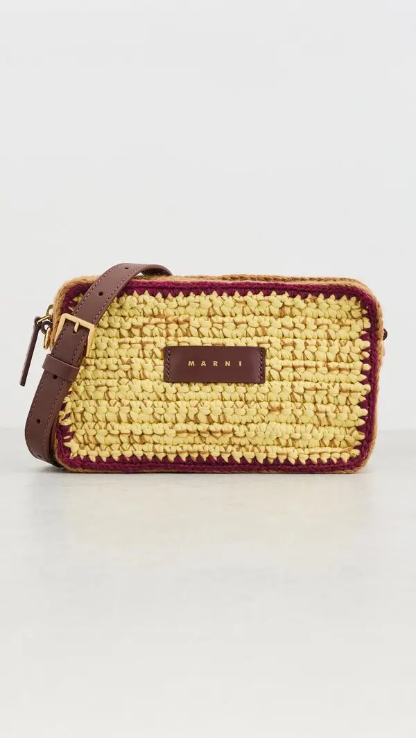 Marni Knitted Camera Bag