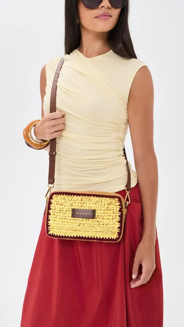 Marni Knitted Camera Bag
