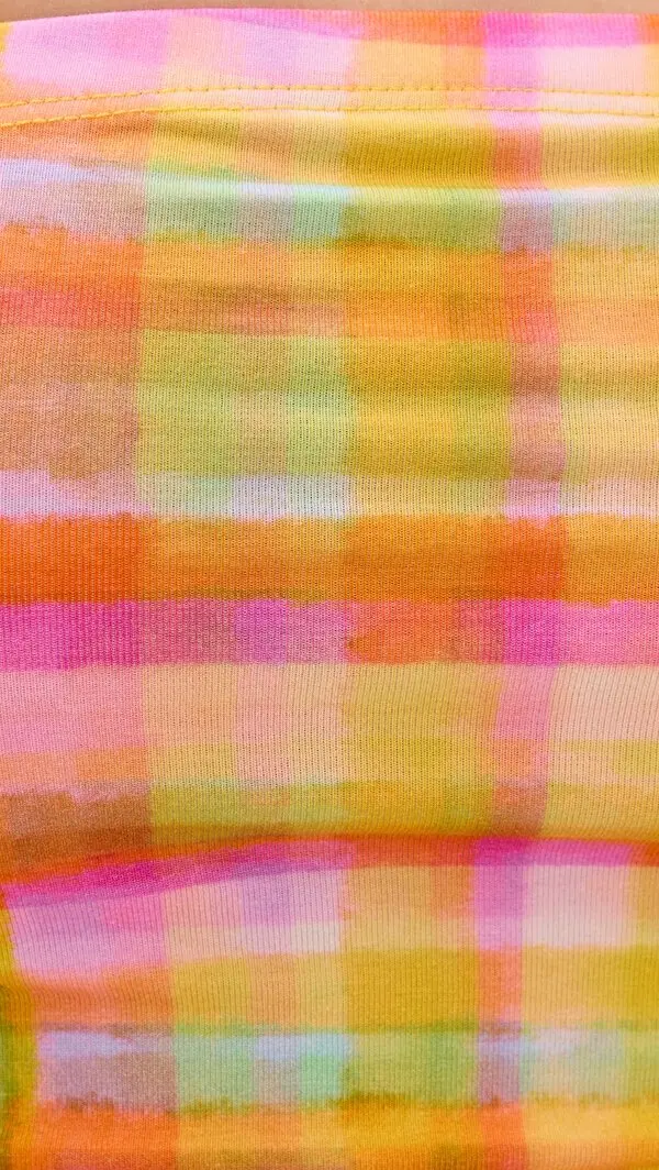 NEVER FULLY DRESSED Check Lola Dress