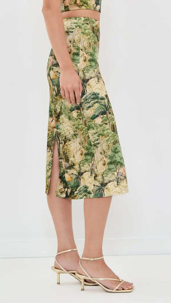 Alice + Olivia Maeve Slip Skirt