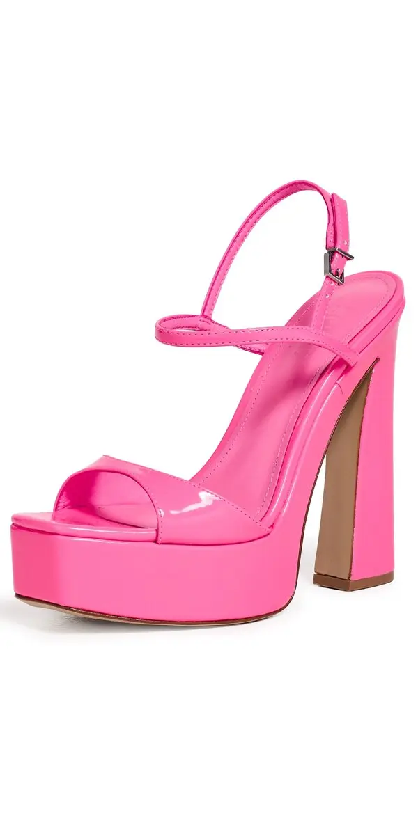 Schutz Arlene Platform Sandals - Dolce Lila