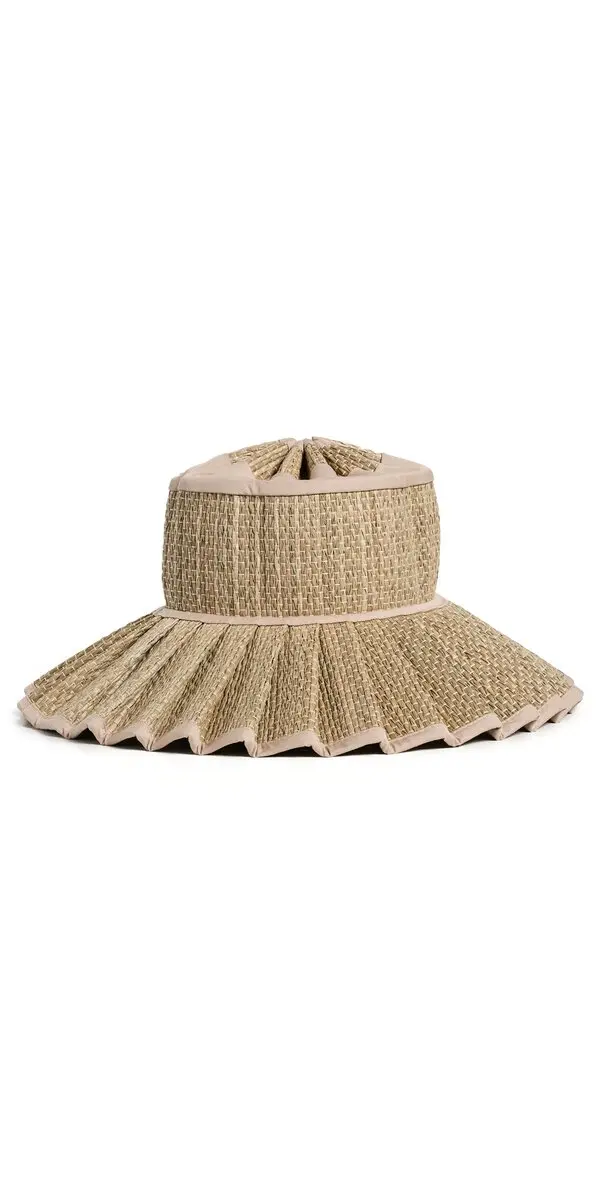 Lorna Murray Island Capri Packable Straw Hat - Wheat