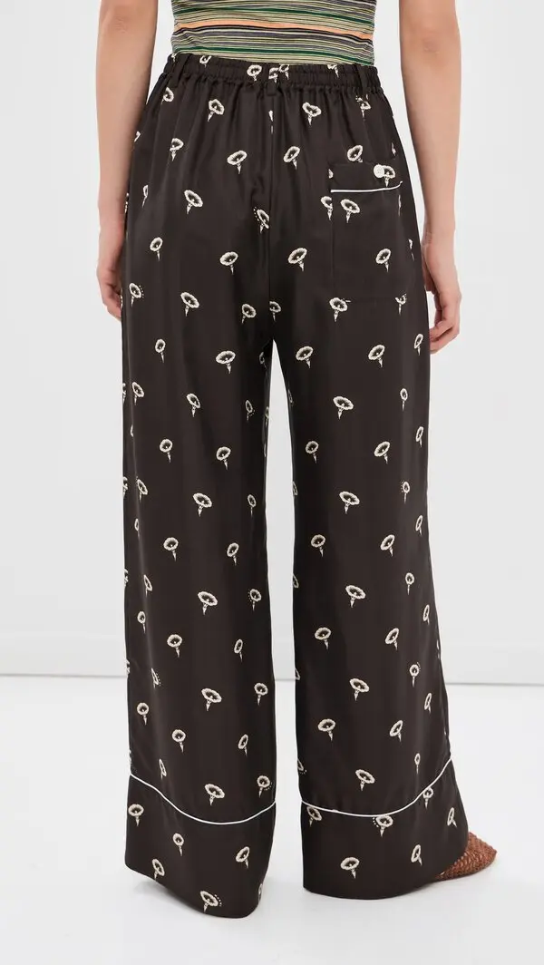 Marni Silk Satin Trousers