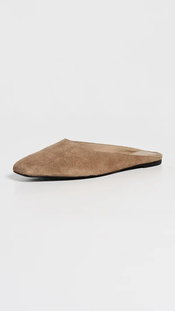 BLACK SUEDE STUDIO Lucia Slip On Flats