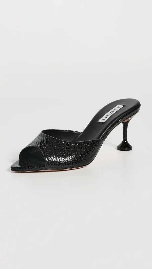 AQUAZZURA Bisous Mules 65mm