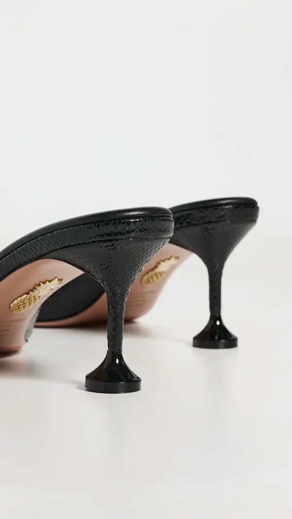 AQUAZZURA Bisous Mules 65mm